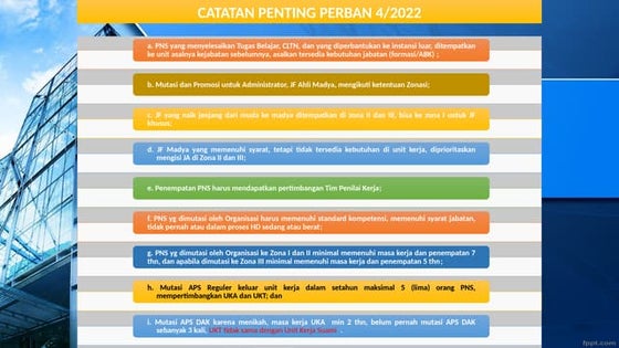 PERENCANAAN MUTASI ASN SESUAI PERATURAN BKN NOMOR 5 TAHUN 2019.pptx