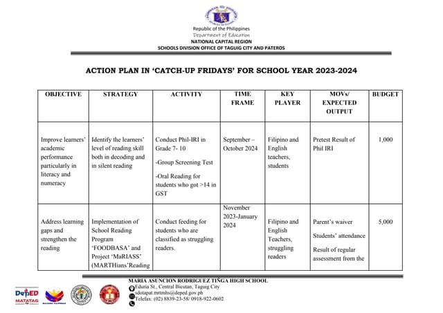 CATCH-UP FRIDAY ACTION PLAN.docx