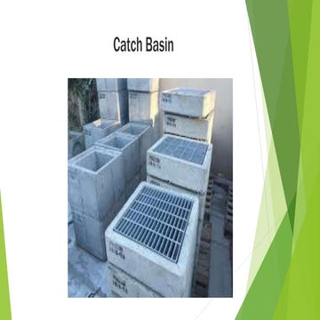 Catch basin or di | PPT