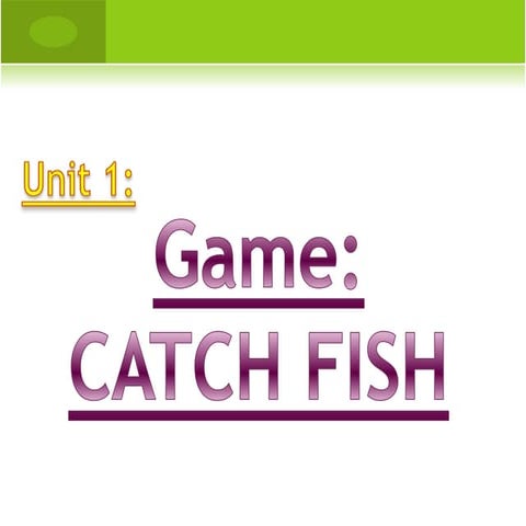 Catch fish for students in Class and help class more interesting | PPT