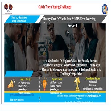 Catch them young challenge 1-compressed.pptx | Resume Writing and Advice | Job Search