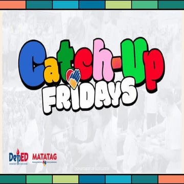 CATCH UP FRIDAY - 03-15-24 GRADE 8 STUDENTS | PPT