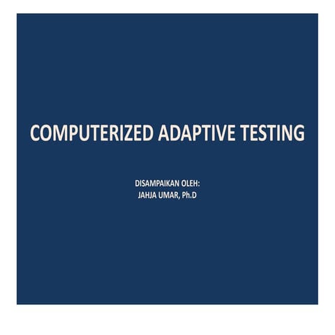 CAT development | PPTX