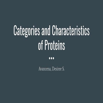 Classification of protein .pptx