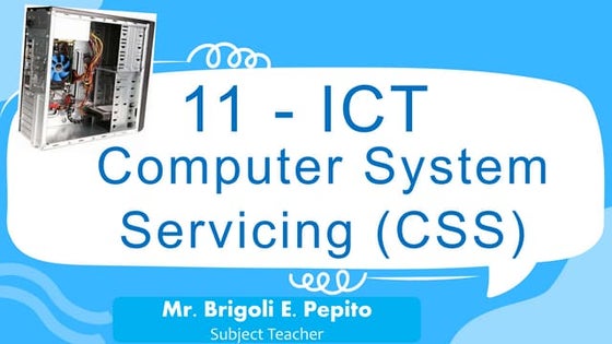 TLE - COMPUTER SYSTEMS SERVICING - HAND TOOLS | PPTX | Computer Peripherals | Computing