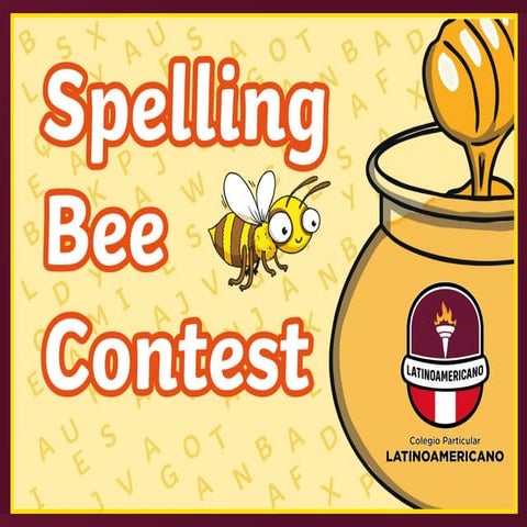 spelling bee contest A 1° y 2° Grado.pdf