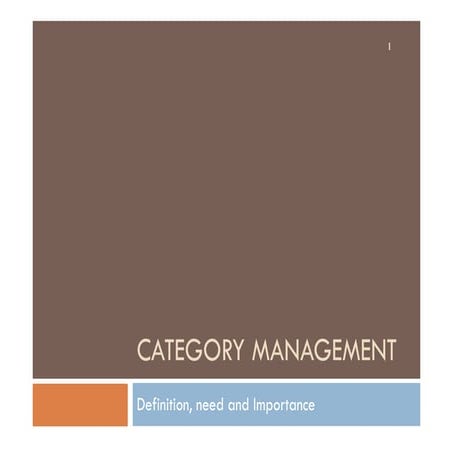 Category Management- Definition and 8 step process.pdf