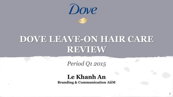 Brand positioning model (Dove case study) | PDF | Skin Care | Beauty