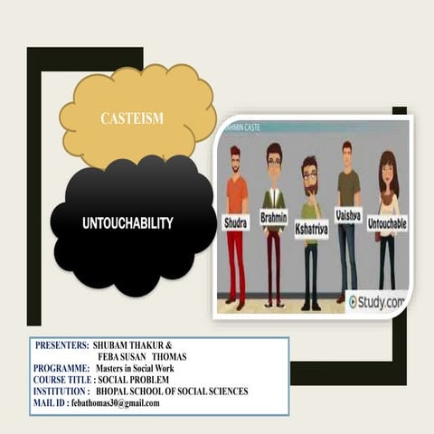 The Caste System Of Ancient India