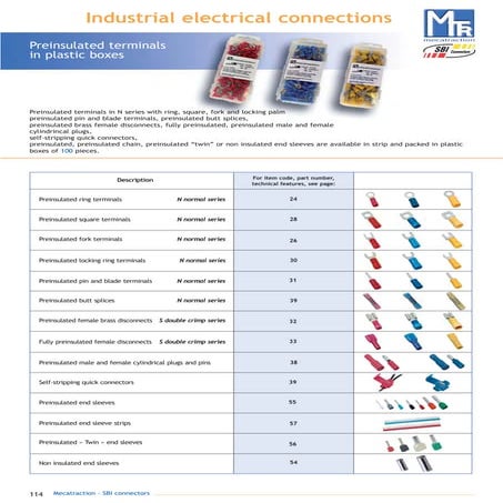 Mecatraction - Cable Crimps, Connectors, Splices & Crimping Tools | PDF