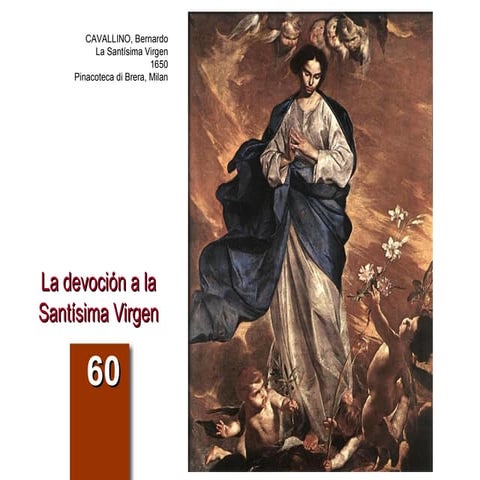 60 La devoción a la Santísima Virgen | PPT