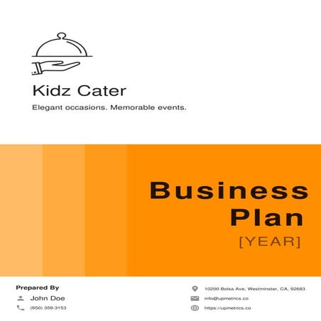 Catering Business Plan Example | PDF