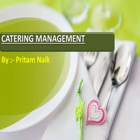 Airline catering | PPTX