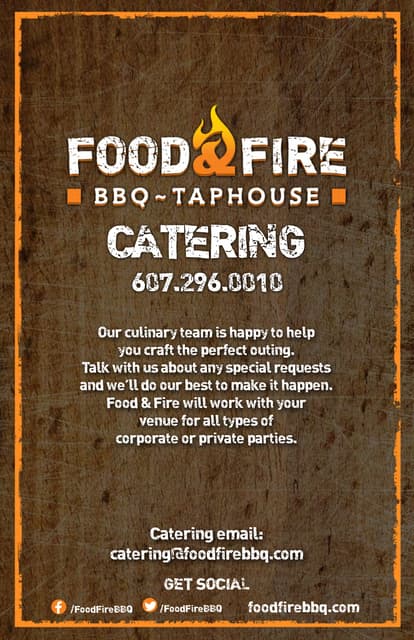 Food fire menu final web version aug | PDF