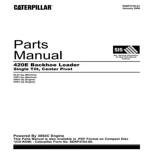 Caterpillar Cat D8R Track-Type Tractor Parts Catalogue Manual.pdf