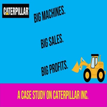 Caterpillar case study | PDF