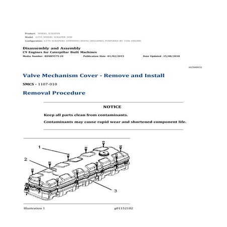 Caterpillar Cat 637D WHEEL SCRAPER Service Repair Manual.pdf