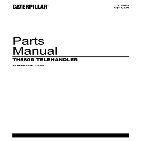 Caterpillar cat 140 h motor grader parts catalogue manual | PDF