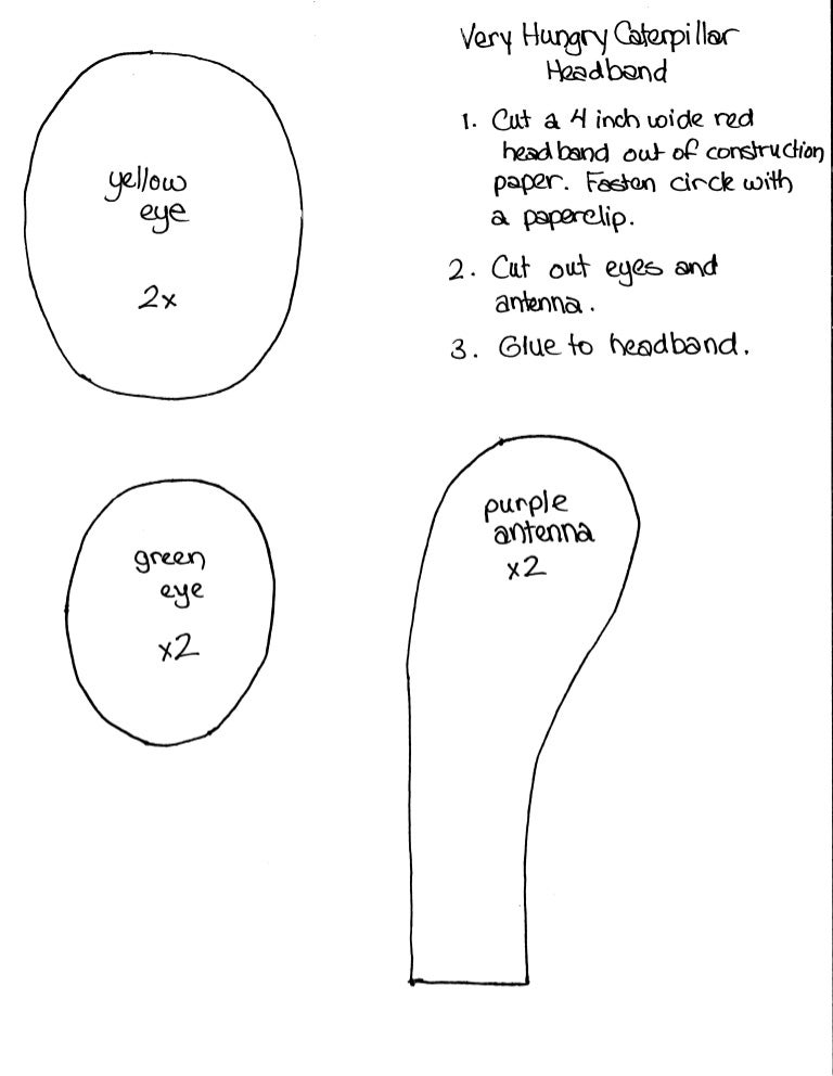 Caterpillar headband