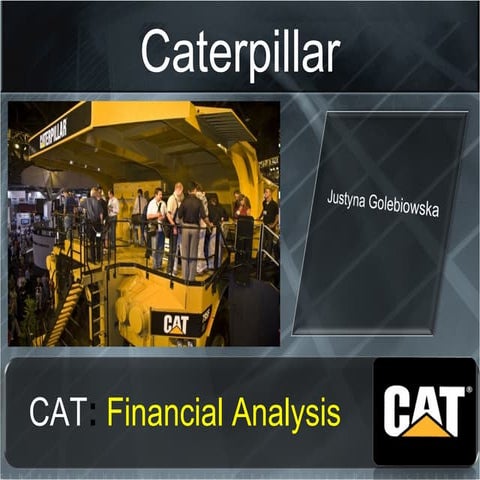 CAT Financial Analysis | PPT