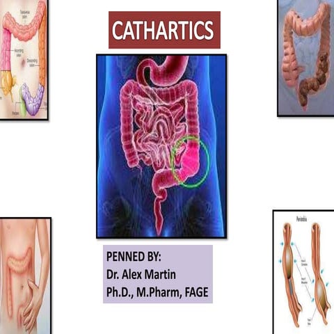 Cathartics (B.Pharm PCI syllabus) | PPTX