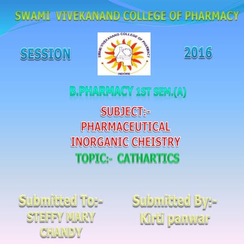 Cathartics by adk | PPTX