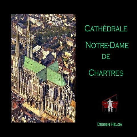 Chartres Cathedral Aerial