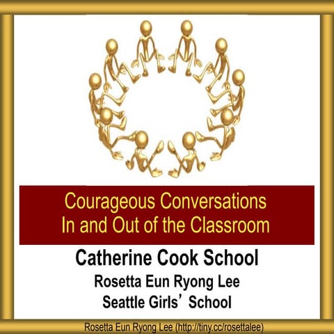 Catherine Cook Courageous Conversations | PPT