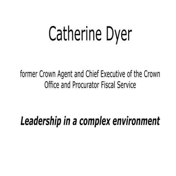 Catherine Dyer COLE | PPT