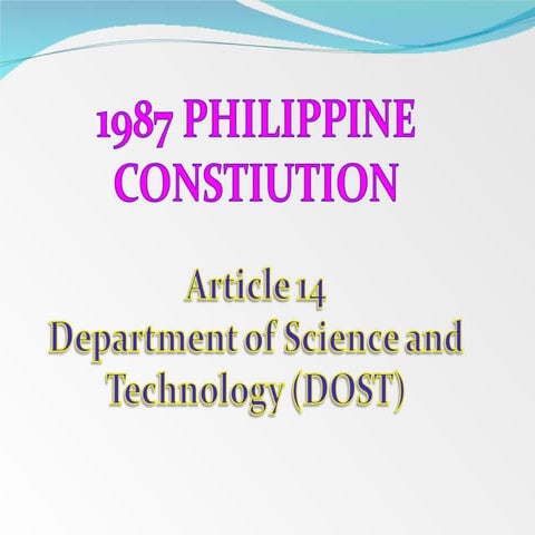 DOST | PPT