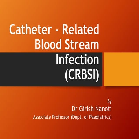 Catheter Associated Urinary Tract Infections (CAUTI) | PPTX