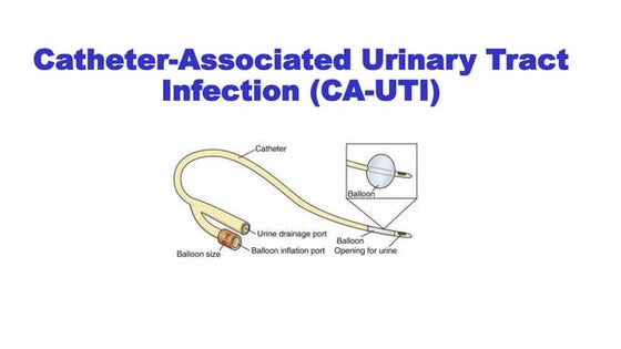Catheter Associated Urinary Tract Infections (CAUTI) | PPT