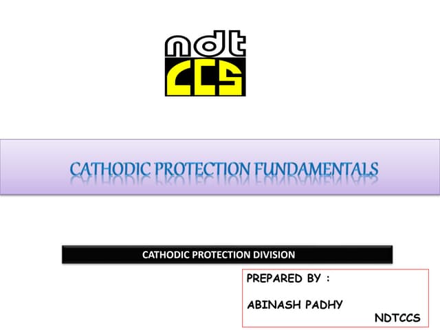 Cathodic protection | PPTX