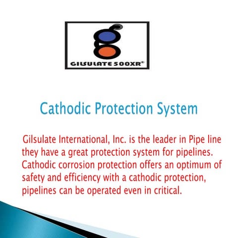 Cathodic Protection System | PPTX