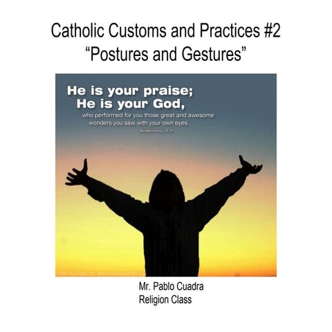 Catholic customs-and-practices | PPT