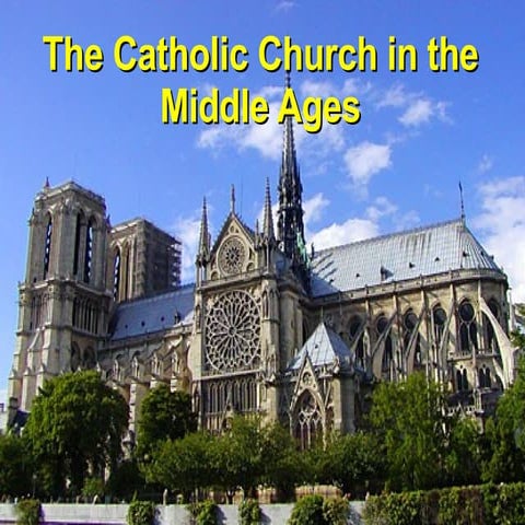 Catholic Church In Medieval Europe | PPT