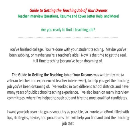 Catholic school teacher interview questions and answers | PPTX | Resume ...