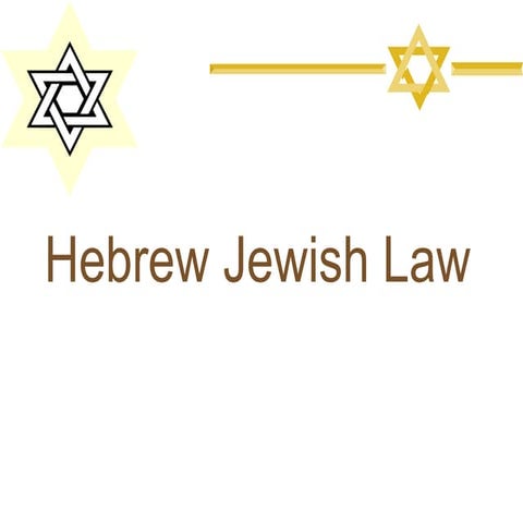 lesson 4 laws of moses and messages of the prophets | PPTX
