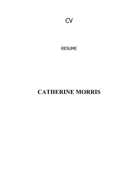 Sam Southall CV. | PDF | Business Administration | Business