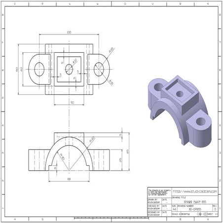 스터디캐드캠 - 인벤터,CATIA,솔리드웍스,NX UG 3D 모델링 연습도면_855_2.pdf