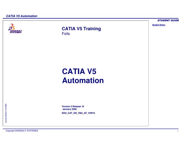 Catia V5 Automation Vb Scriptpdf Operating Systems 2897