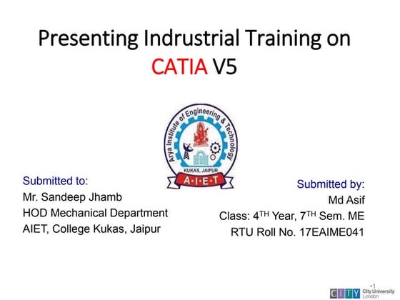 Introduction to CATIA | PPTX