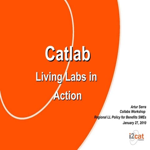 Catlab Living Labs In Action | PDF