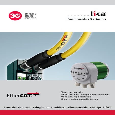 Lika EtherCAT encoders overview | PDF