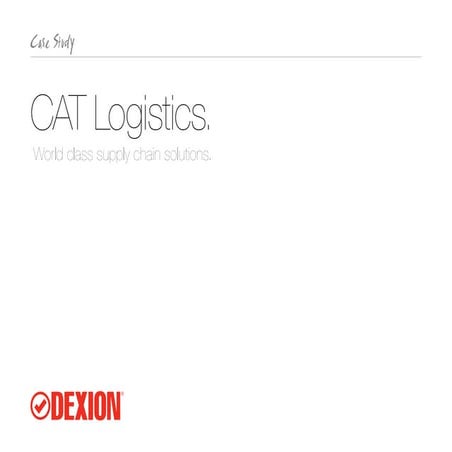 Cat logistics case study | PDF