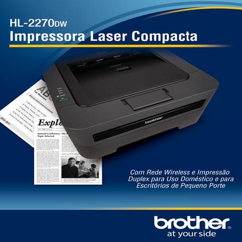 Catálogo impressora Brother HL2270 dw | PDF