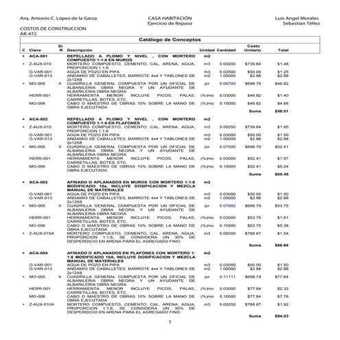 conceptos casa habitacion