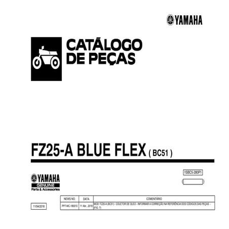 CATÁLOGO DE PEÇAS 2018 2021 FZ25 Fazer 250.pdf