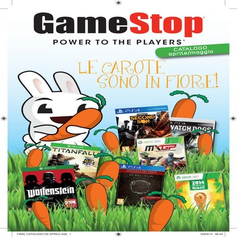 Catalogo GameStop Aprile/Maggio 2014 | PDF