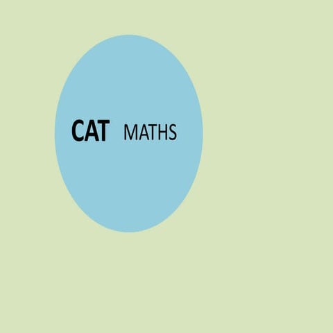 Cat maths | PPT